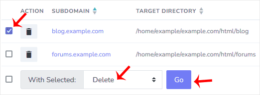 How to Remove a Subdomain in SiteWorx - Knowledgebase - Icy Evolution